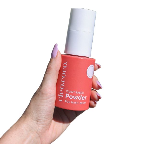 Plant Based Hair + Body Powder – Cleo+Coco