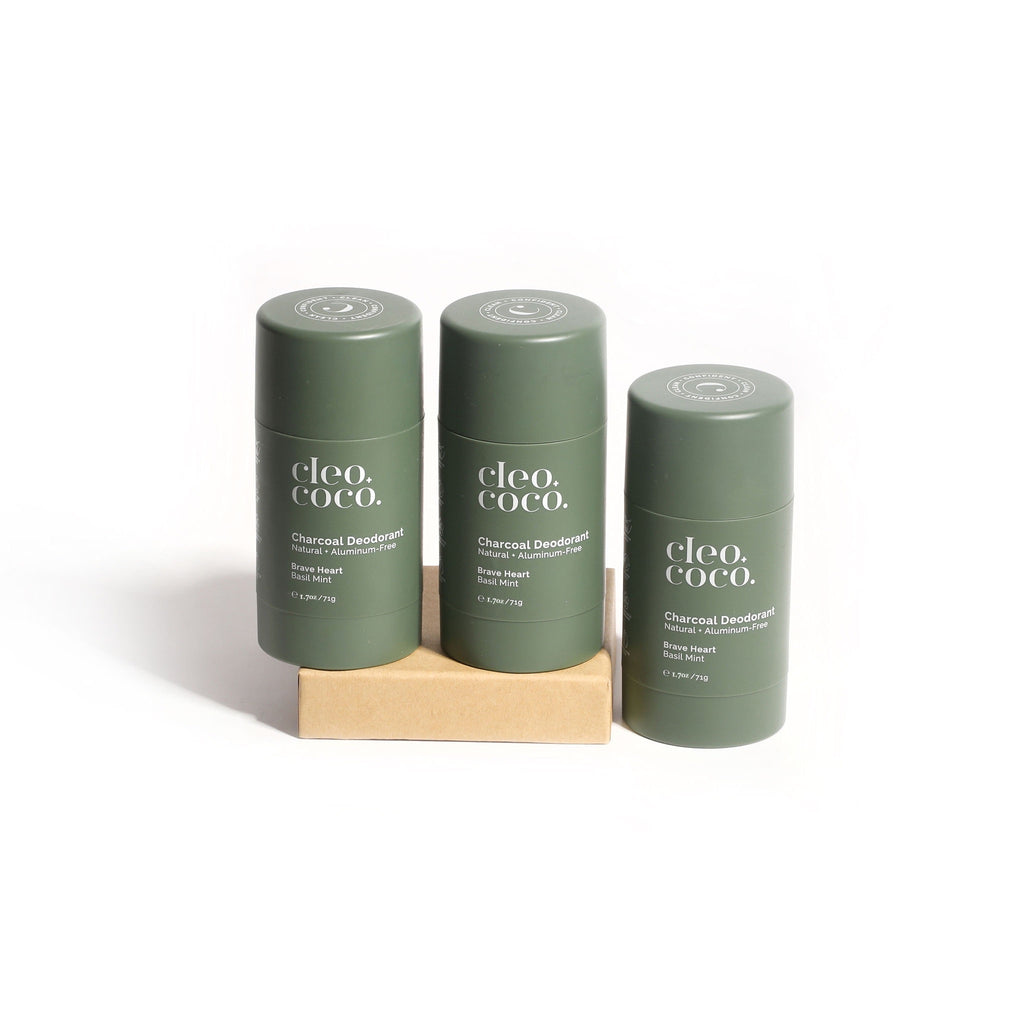 Charcoal Deodorant – Cleo+Coco
