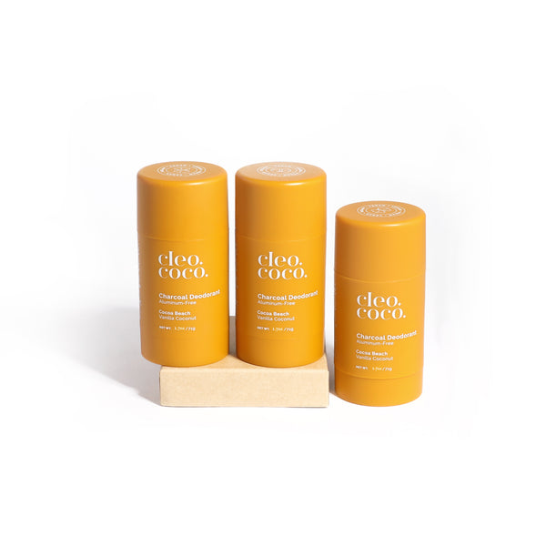 Charcoal Deodorant – Cleo+Coco